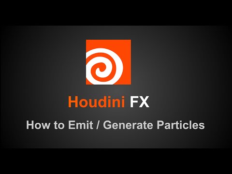 Houdini FX - How To Emit and Generate Particles in Houdini | SideFX